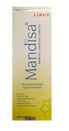 Mandisa - Bottle of 100 ml Foaming Face Wash : Amazon.in: Health ...