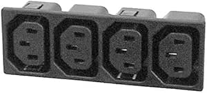 Amazon.com: AC Power Entry Modules SNAP 2 OUTLETS UNINS (1 piece ...