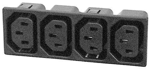 Amazon.com: AC Power Entry Modules SNAP 2 OUTLETS UNINS (1 piece ...