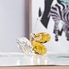 Amazon.com: Arikyrist Crystal Yellow Collectible Butterfly Statue for ...