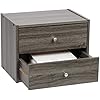 Amazon.com: IRIS USA 2-Drawer Modular Wood Stacking Storage Box, for ...