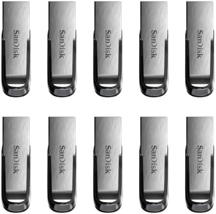 Amazon.com: SanDisk 128GB 5-Pack Ultra Fit USB 3.2 Gen 1 Flash Drive ...