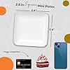 Amazon.com | Exquisite Tiny Mini Dessert Plates - 120 Pack 2.4 In. x 2. ...