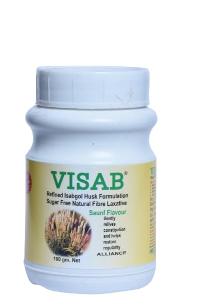 VISAB ISABGOL BHUSI, Psyllium Husk, Herbs Powder, Natural and Fresh ...