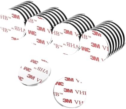 N52 Self Adhesive Super Strong Neodymium Disc Magnets-3/4 D x 1/16" H ...