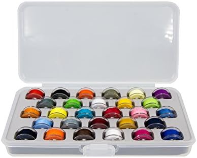 Amazon.com: Ultima Bobbin Cases, Two Pack – Two Plastic See Through ...