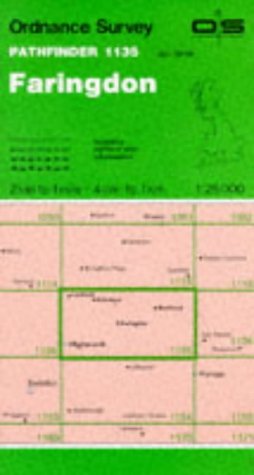 Faringdon (Sheet 1135 (SU29/39)) (Pathfinder maps): Amazon.co.uk ...
