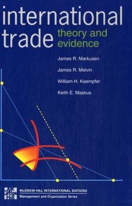 Amazon | International Trade: Theory and Evidence | Markusen, James R ...
