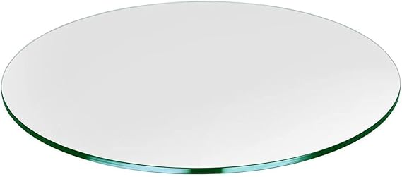 Amazon.com: 30" Inch Round Glass Table Top - Tempered - 1/4" Inch Thick ...