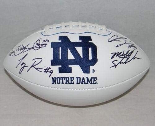 Amazon.com: Rocket Ismail Tony Rice Chris Zorich Stonebreaker Signed ...