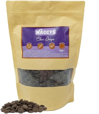 6 Pack Tail Twisters Doggy Choc Safe Chocolate Treat Training Woof Bar ...