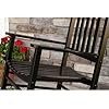 Amazon.com : JACK-POST Porch Rocker, Black : Patio Rocking Chairs ...