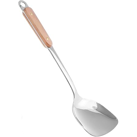 Buy faas Steel Chinese Palta with Chiness Ladle with Wooden Handle ...