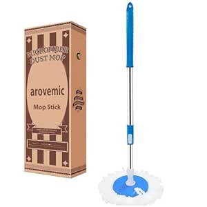 Premium Classic Blue Mop Stick-India's Best Set with 1 Riffil -Easy to ...