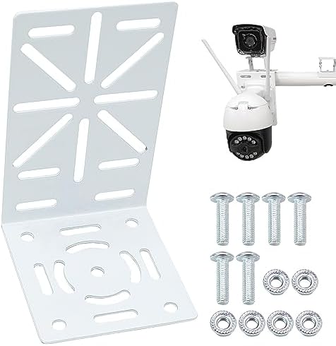 Support mural universel en forme de L pour caméra de vidéosurveillance ...