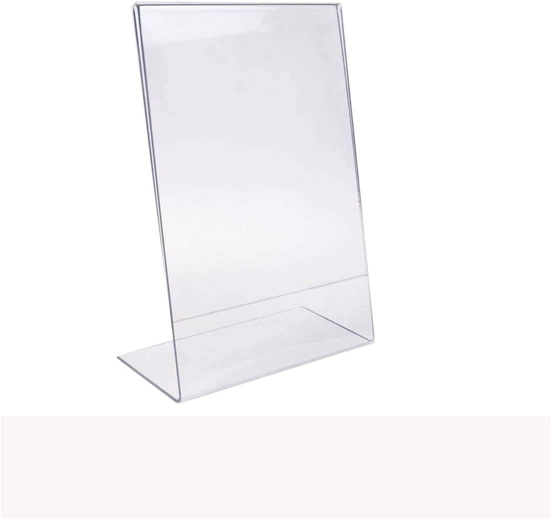 Landscape A3 Acrylic Poster Menu Holder Lean to Perspex Leaflet Display ...