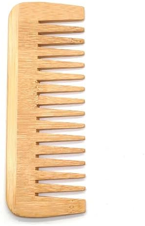 Amazon.com : PUTYSUUN Bamboo Comb Detangling Wooden Wide Tooth : Beauty ...