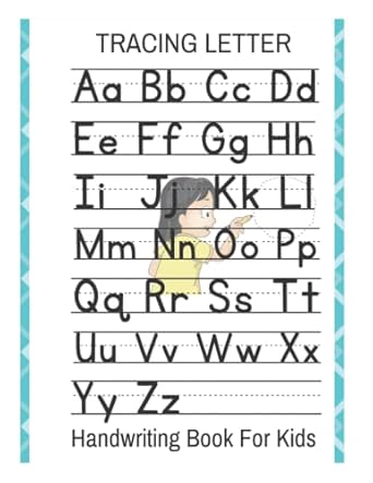 Tracing the letters ABC for kids: handwriting book: Dinga, Nasara ...