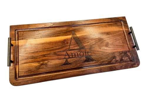 Amazon.com: Personalized Wood Cutting Board - Custom BBQ Engraved ...