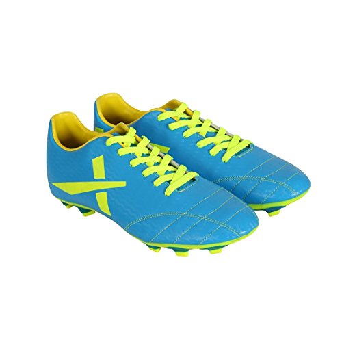 Vector X NXG Football Studds Sports Shoes, Men's - Blue/Green, Size 8 ...