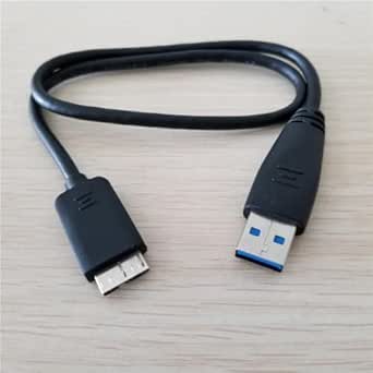 Amazon.com: for 45cm USB 3.0 Micro 10 pin Data Transfer Short Cable for ...