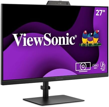 Amazon.com: ViewSonic VG2741V 27 Inch 1080p IPS Video Conferencing ...
