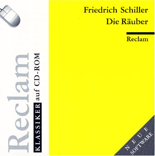 Reclam Klassiker Auf CD-ROM: Die Rauber: 9783151000297: Amazon.com: Books
