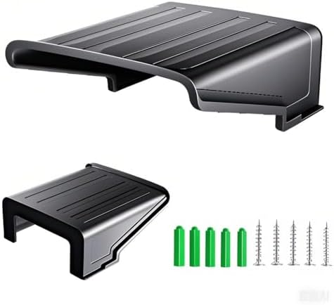 Amazon.com : FINXRoll Black Square CCTV Security Sun Rain Shade Camera ...