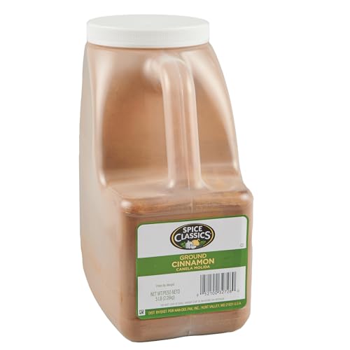 Spice Classics Ground Cinnamon, 5 lb - One 5 Pound Container of Ground ...