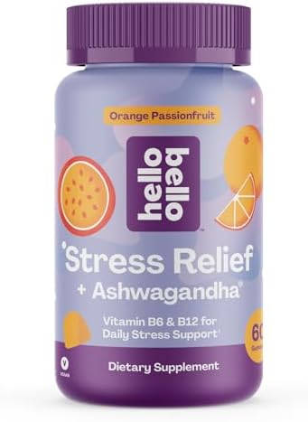 Amazon.com: Hello Bello Stress Relief and Ashwagandha Gummy Vitamins ...