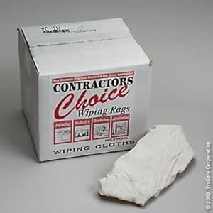 Amazon.com: Contractors Choice Wiping Rags 5 Lb Box : Health & Household