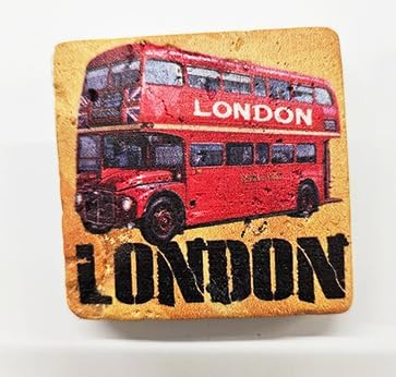 London Magnet London Red bus Decor London Souvenir Gift Fridge Magnets ...