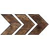 Amazon.com: MyGift Rustic Brown Wood Arrow Wall Decor Living Room ...