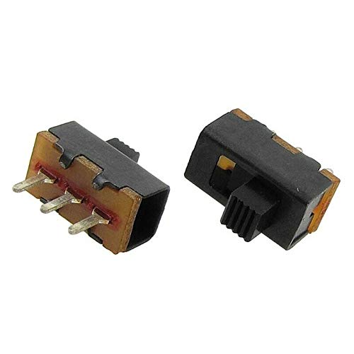 Generic 50 x 2 Position 1P2T SPDT 3 Pin PCB Panel Mount Mini Vertical ...