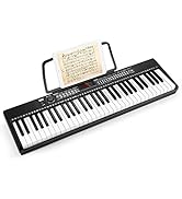 Amazon.com: BIGFUN Portable Electronic Keyboard Piano - 61 Keys Piano ...