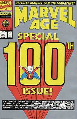 Amazon.com: Marvel Age, Edition# 100: Marvel: Books