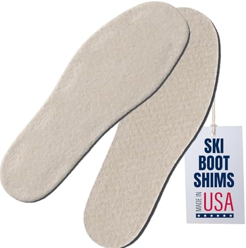 Amazon.com: Boxum Ski Boot Shim Insoles for Volume Adjustment - 1/8 ...