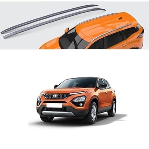 Malik AUTO ABS Roof Rails Tata Harrier with 3M with 3M Adhesive Tape ...