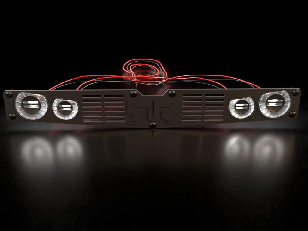 Amazon.com: Scale Headlights + Grill for Arrma Felony Lights Led Plug ...