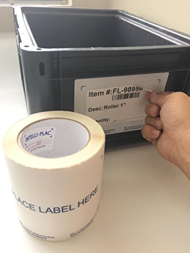 Amazon.com: Reusable Embossed Placard Label Holder For Containers 6" X ...