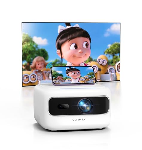 Snapklik.com : ULTIMEA 5G WiFi Portable Projector, Full HD 1080P ...