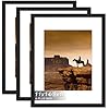Amazon.com - A PLUS MAX 11x14 Picture Frame Set of 3, Engineered Wood Frame Display Photo 8 x 10 ...