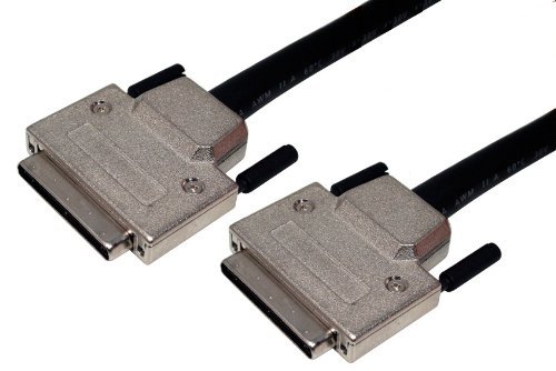 Data Storage Cables, p/n C7070-1.5PBL-OS: VHDCI-VHDCI, 1.5 FT, Madison LVD, Offset Connector ...