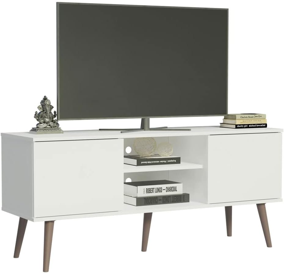 Amazon.com: Manhattan Comfort Liberty Mid Century Modern TV Stand for ...