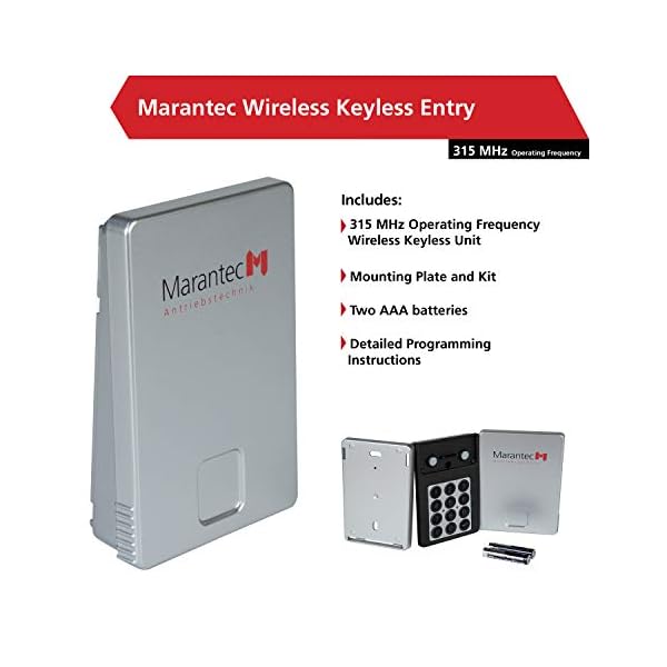 Marantec Wireless Keyless Entry System for Garage - Madcity Garage Doors