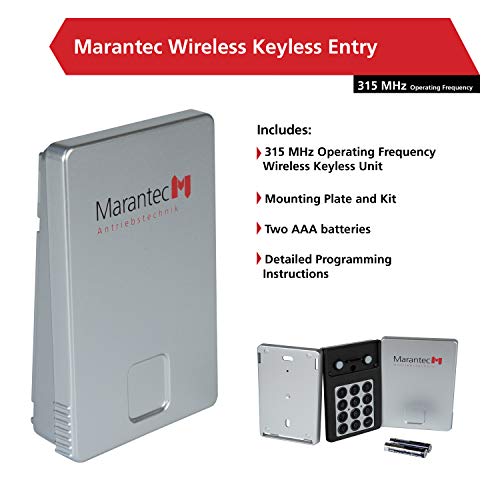 Marantec Wireless Keyless Entry System for Garage - Madcity Garage Doors