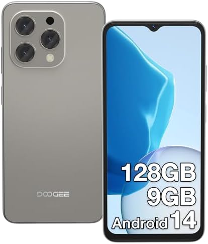 DOOGEE Smartphone N55 PRO, 256GB ROM + 16GB RAM Android 14 Telefono ...