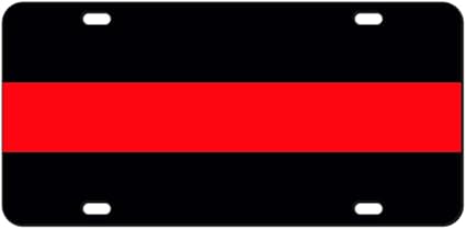 Amazon.com: JASS GRAPHIX 2-D Heavy Duty Reflective Thin Red Line ...