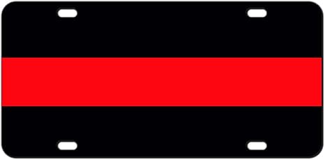 Amazon.com: JASS GRAPHIX 2-D Heavy Duty Reflective Thin Red Line ...