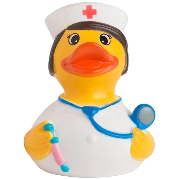 Amazon.com: Large Nurse Rubber Duck Toy Nurse Duck for Jeep Trend You ...